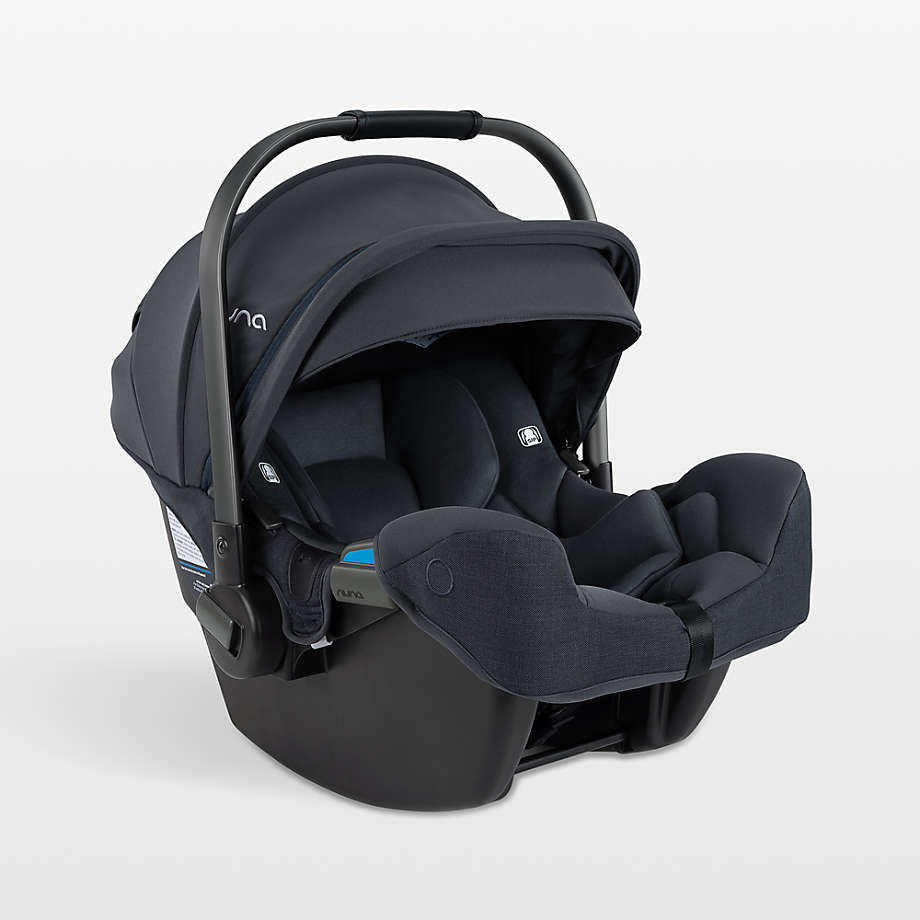 Nuna PIPA rx Ocean Dark Blue Reclining Infant Car Seat + PIPA RELX Base ...