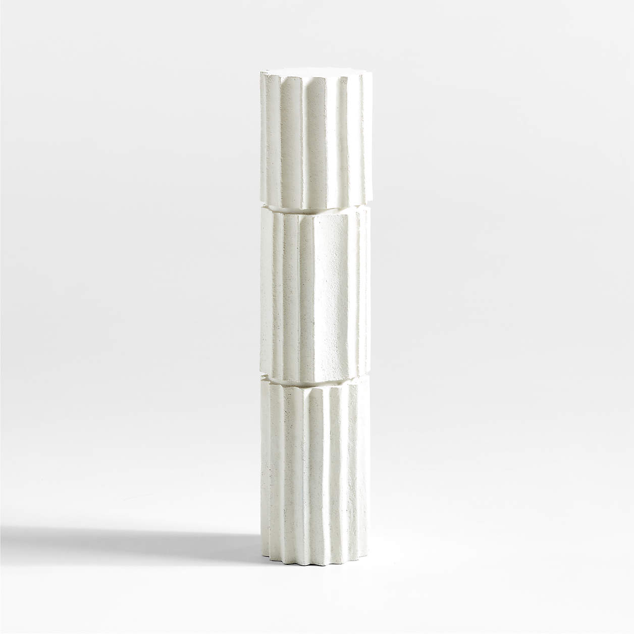 Pompeii Fluted Pedestal Table by Athena Calderone | Crate & Barrel Canada