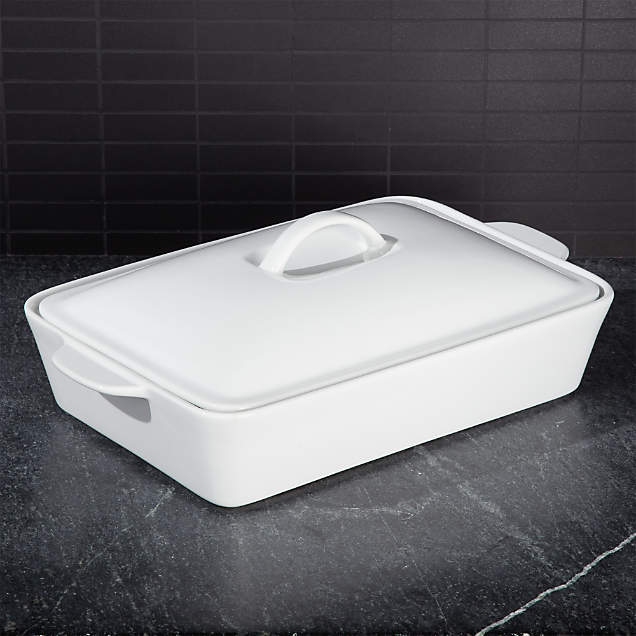 White Baking Dish Set of 3 + Reviews | Crate & Barrel Canada