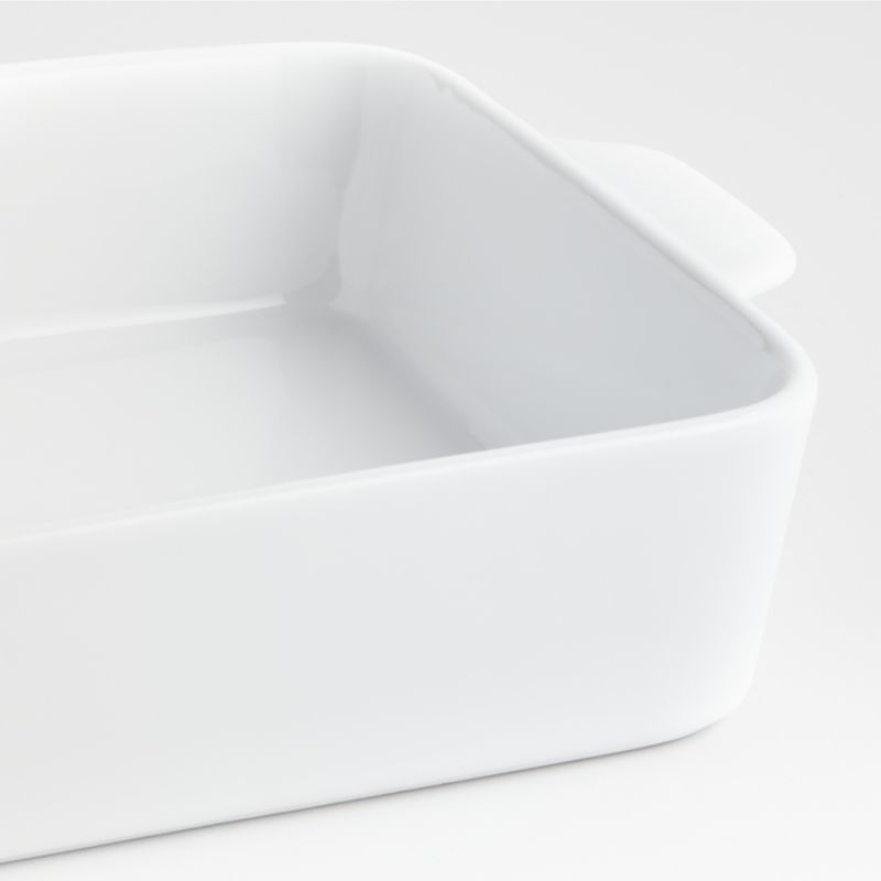 Potluck 7-Piece White Bakeware Set + Reviews | Crate & Barrel