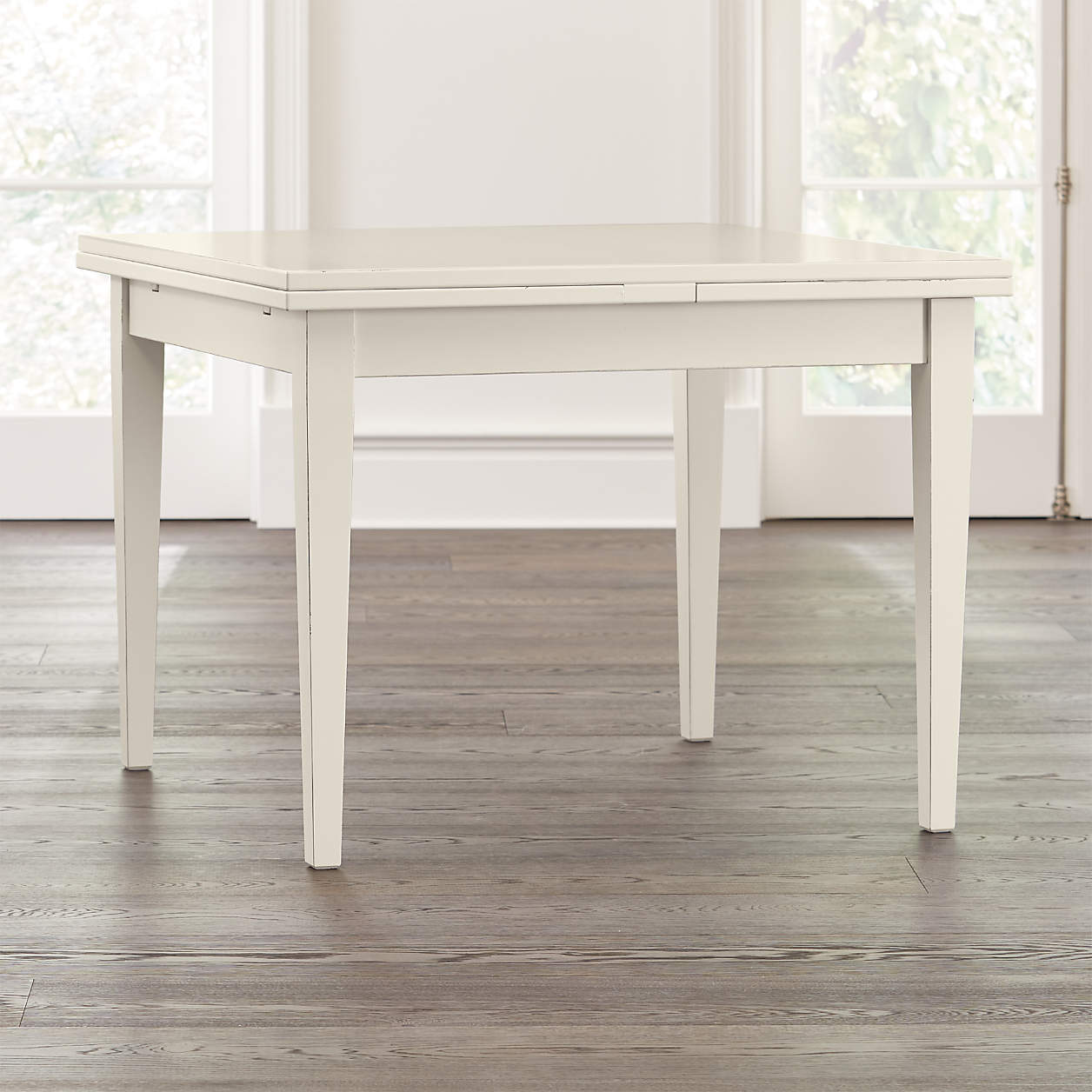 Pratico Dama Extension Square Dining Table + Reviews | Crate & Barrel