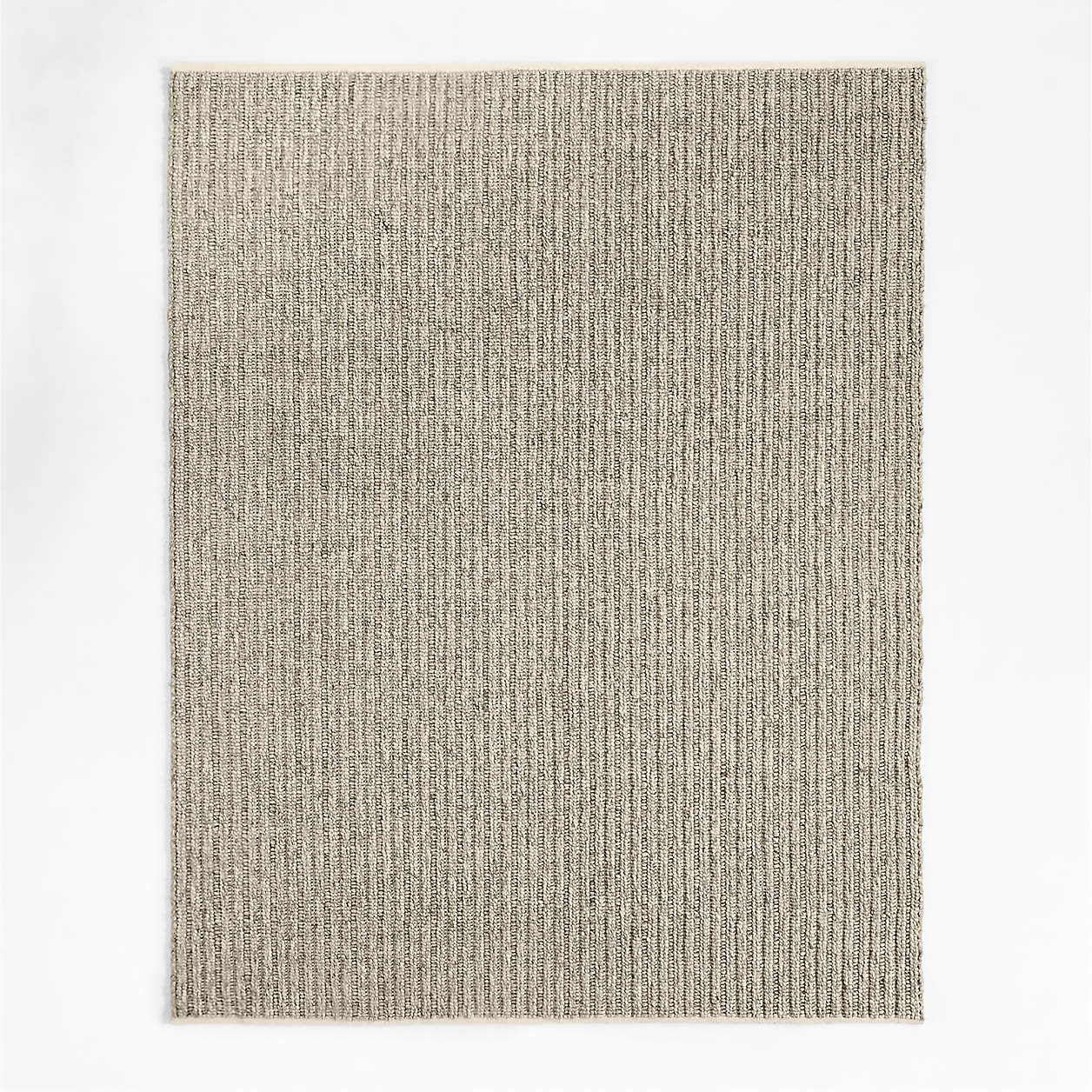 Prato Performance Wool Oatmeal Beige Area Rug 8'x10' + Reviews | Crate ...