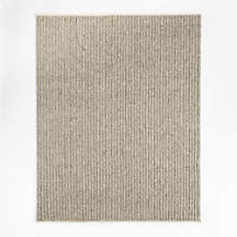 Prato Performance Wool Oatmeal Beige Area Rug 6'x9' + Reviews | Crate ...