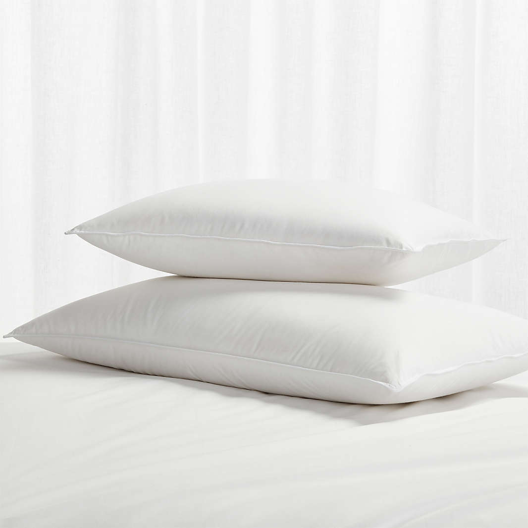 Bed Pillow Inserts & Guide to the Best Pillow Stuffer | Crate & Barrel