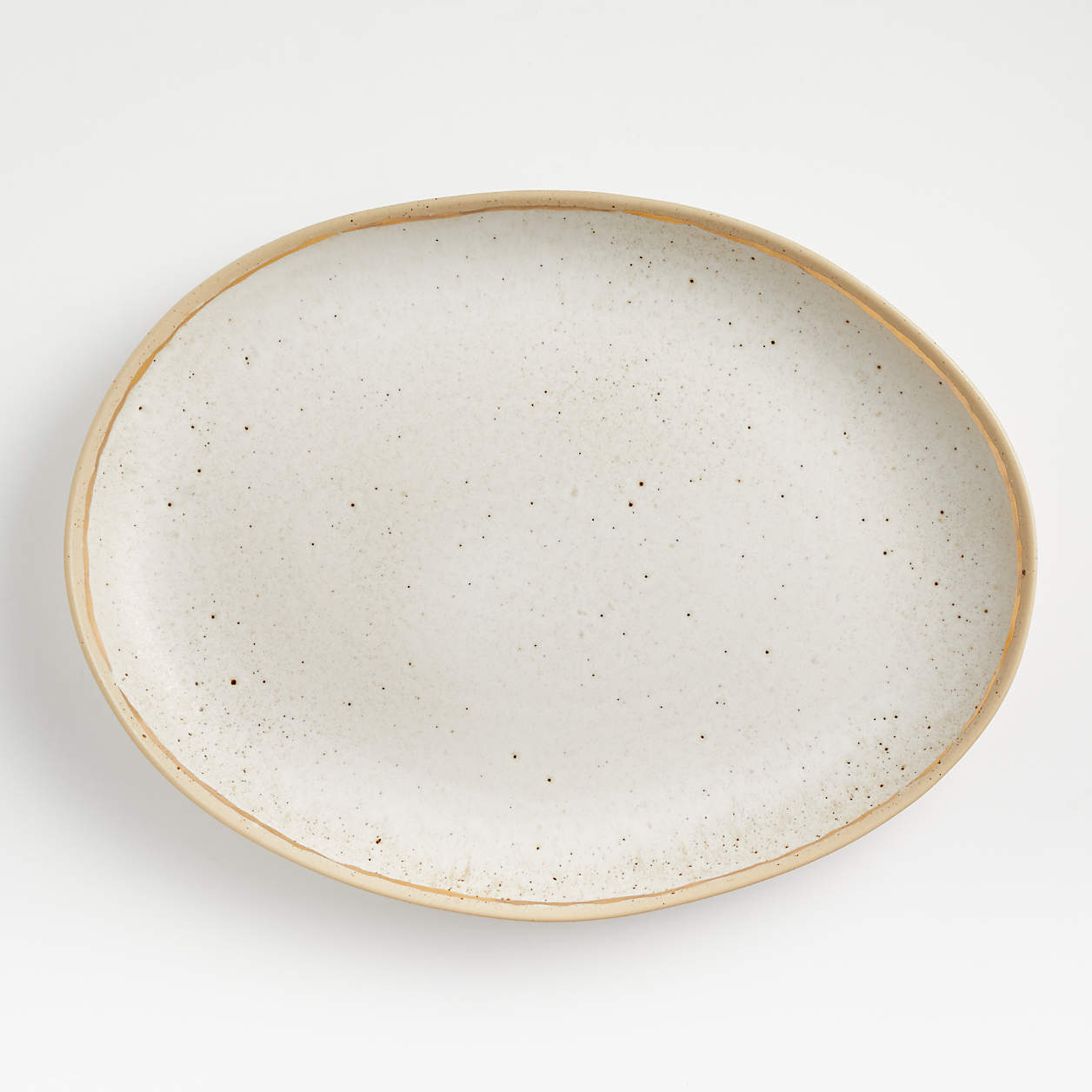 Primrose Holiday Gold Platter + Reviews | Crate & Barrel