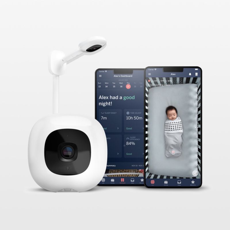 Nanit Pro Smart HD Split Screen Baby Monitor with Wall Mount + Reviews ...