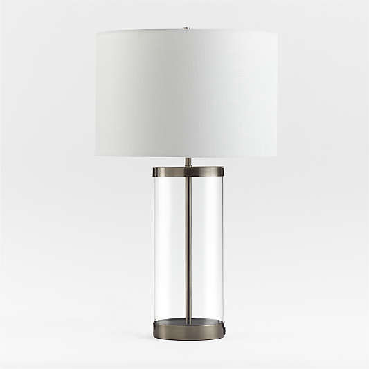 Glass Table Lamps | Crate & Barrel