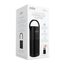Pure Enrichment Mini Black Portable Air Purifier + Reviews | Crate & Barrel