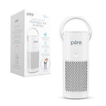 Pure Enrichment Mini White Portable Air Purifier + Reviews | Crate & Barrel