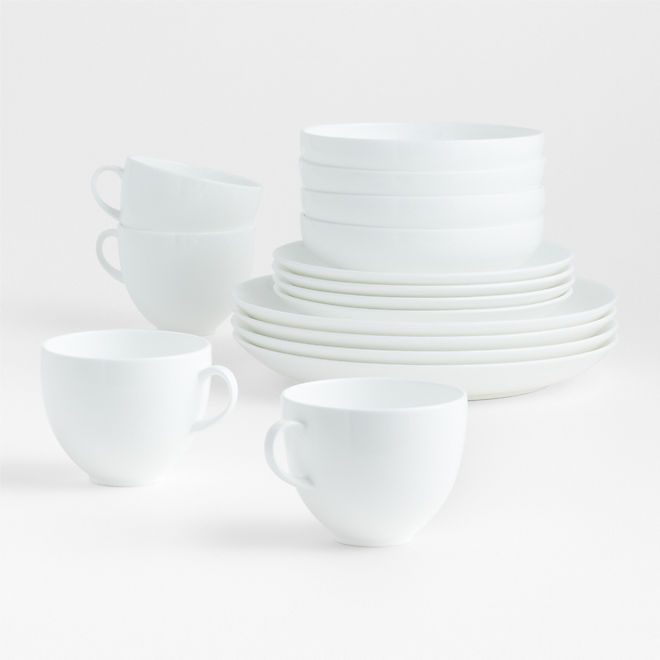 Logan Stacking Dinnerware | Crate & Barrel Canada
