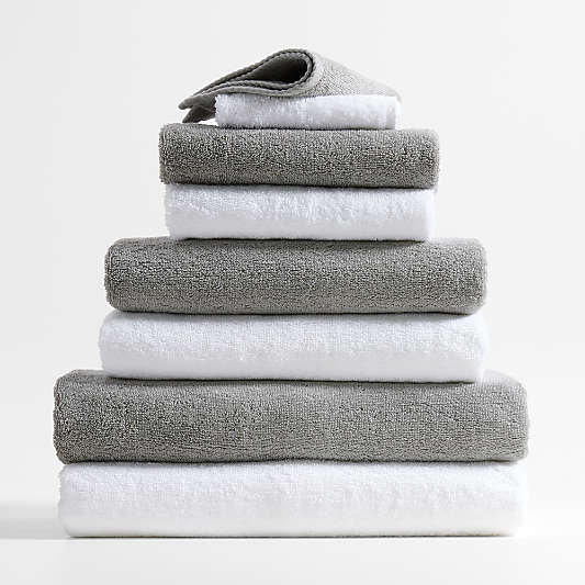 Bath Linens & Linen Bundles for the Bathroom | Crate & Barrel