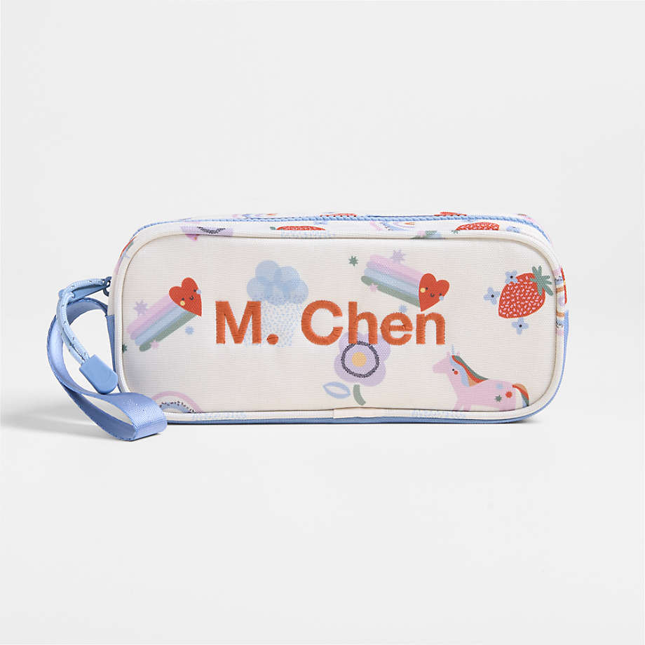 Rainbows and Unicorns Soft Kids Pencil Case | Crate & Kids Canada