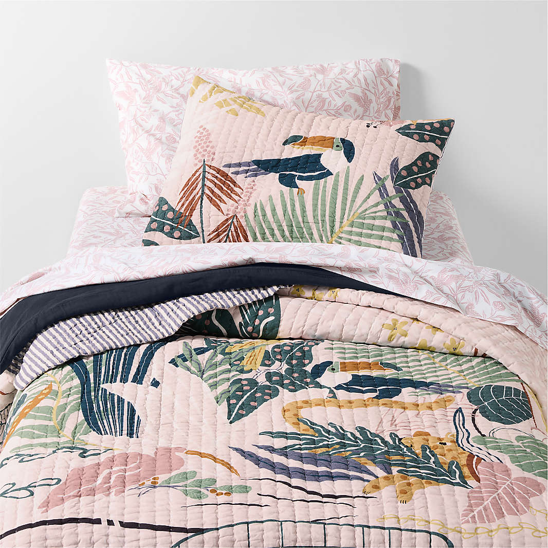 Modern Girls Bedding: Girl Sheet Sets & Duvet Covers | Crate & Kids