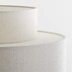 Reese Natural Linen 22" Kids Semi-Flush Mount Ceiling Light + Reviews ...