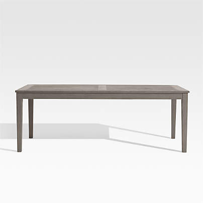 Regatta Grey Wash Teak Wood Outdoor Patio Dining Chair with White Sand ...