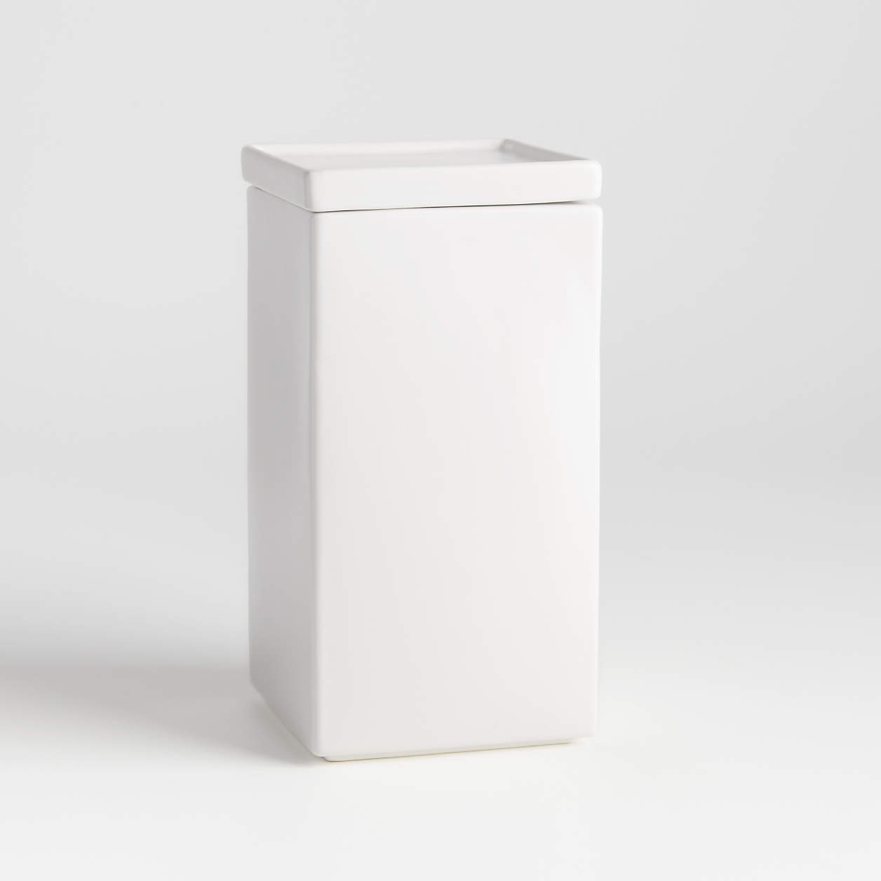 Remi Large Square Stacking Canister + Reviews | Crate & Barrel