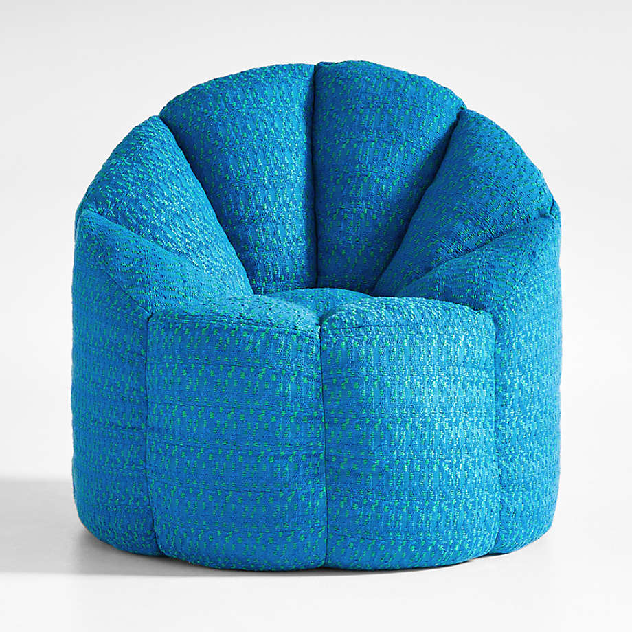 Renn Blue Memory Foam Chair | Crate & Kids