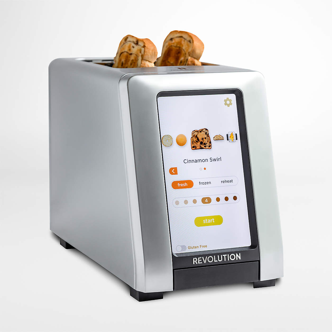 Revolution InstaGLO R270 Brushed Platinum Toaster + Reviews | Crate ...