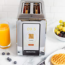 Revolution InstaGLO R180 Stainless Steel Toaster + Reviews | Crate & Barrel