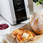 Revolution InstaGLO R270 White 2-Slice Smart Toaster | Crate & Barrel