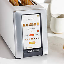 Revolution InstaGLO R270 White 2-Slice Smart Toaster | Crate & Barrel