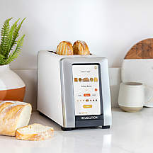 Revolution InstaGLO R270 White 2-Slice Smart Toaster | Crate & Barrel