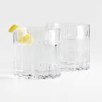 Riedel Rocks Glasses, Set of 2 | Crate & Barrel