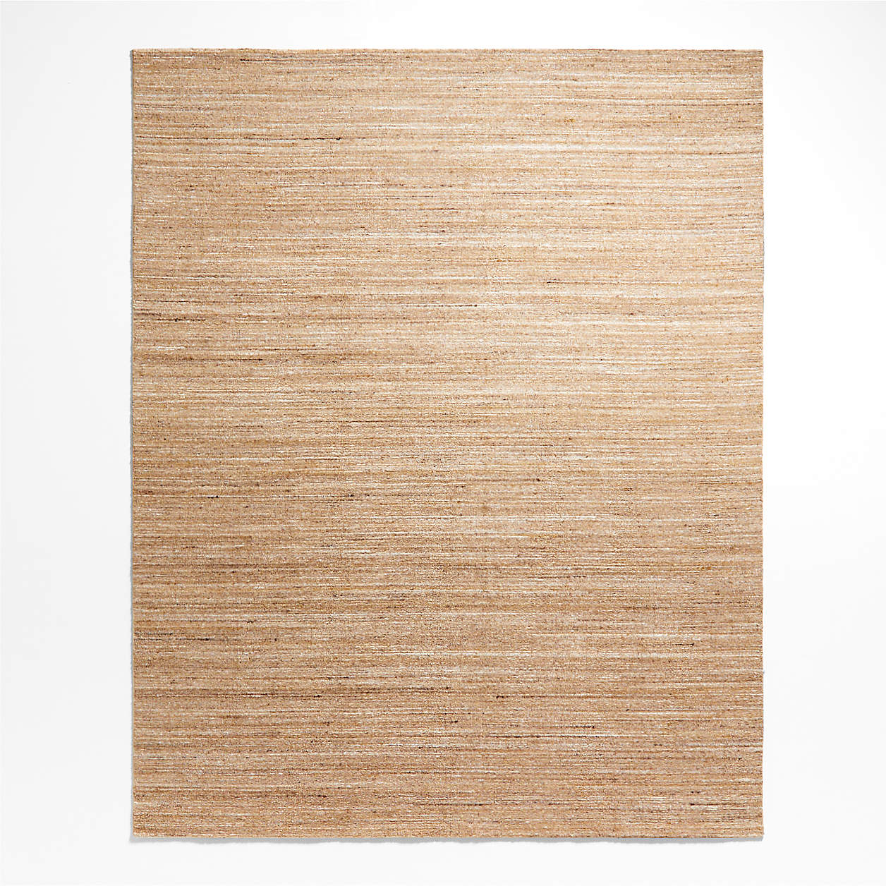 Rimini Wool Loop Camel Brown Area Rug 9'x12' | Crate & Barrel