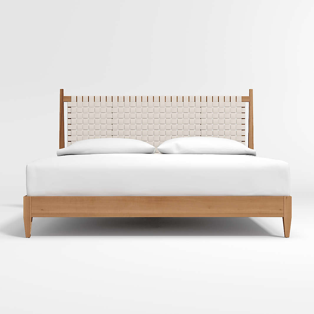 King Bed Frames & King Size Bed Frames | Crate & Barrel