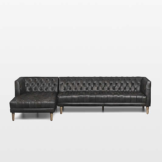 Leather Tufted Sofas | Crate & Barrel Canada