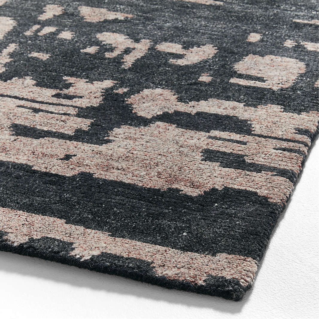 Black Rugs: Modern and Elegant Black Area Rugs | Crate & Barrel