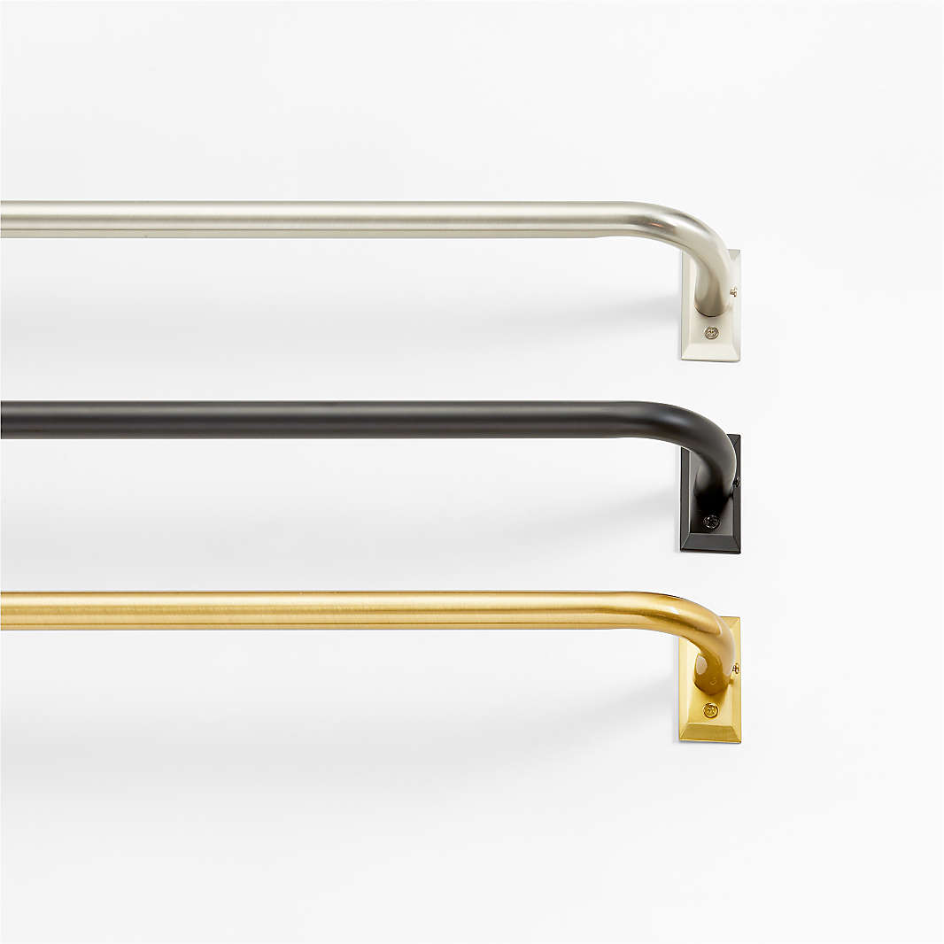 Curtain Rods, Curtain Rod Finials & Window Curtain Hardware | Crate ...
