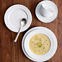 Roulette 20-Piece Dinnerware Set + Reviews | Crate & Barrel