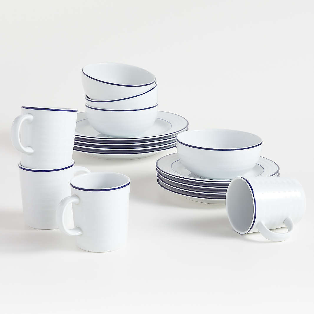 Blue Plates, Dinnerware & Dish Sets | Crate & Barrel