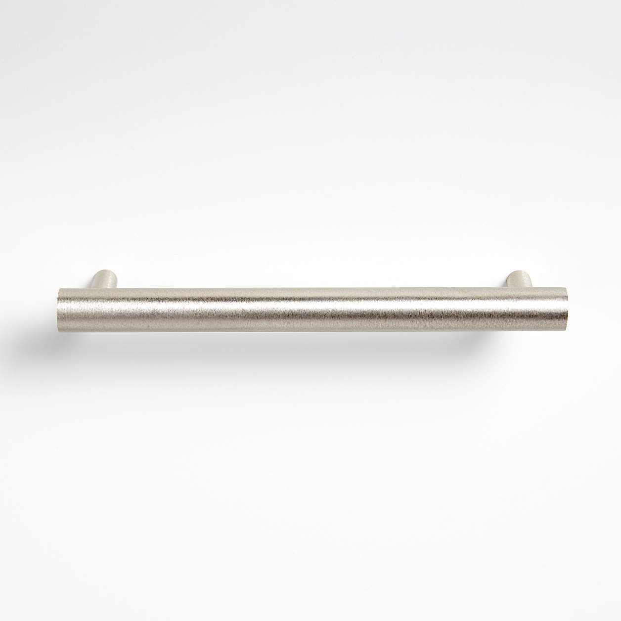 Round 6" Brushed Nickel Bar Pull + Reviews | Crate & Barrel Canada