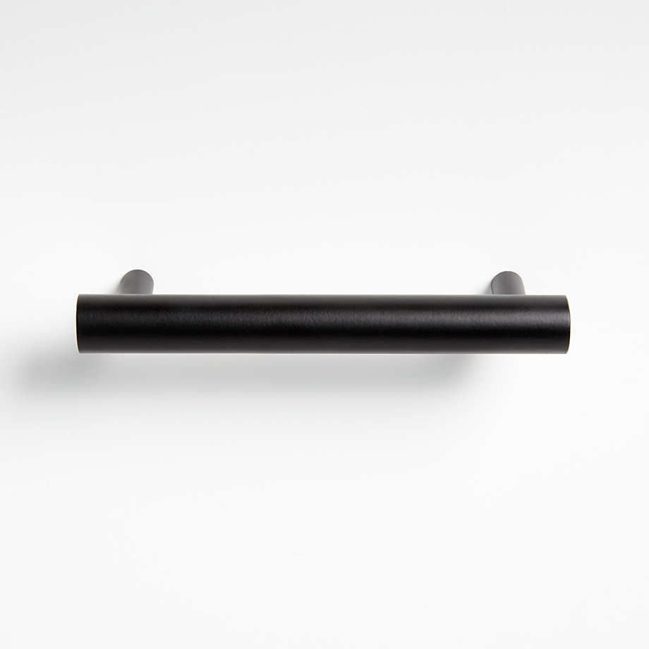 Round 4" Matte Black Bar Pull + Reviews | Crate & Barrel Canada