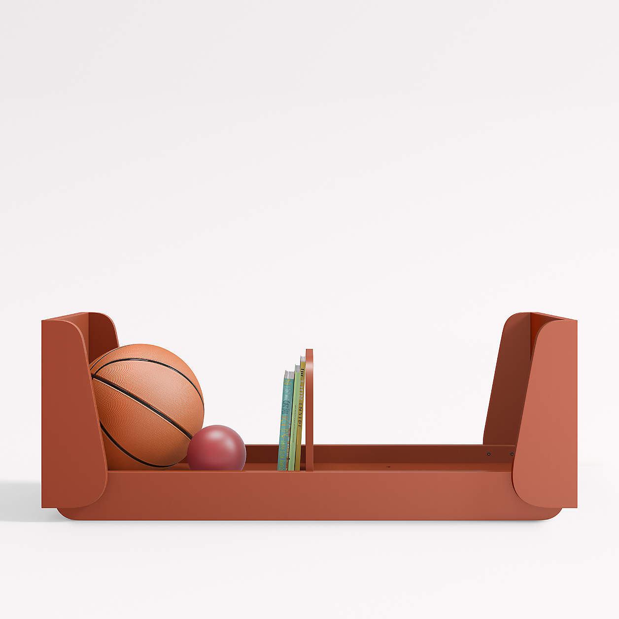 Rue Washed Red Stackable Kids Storage Bin | Crate & Kids