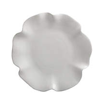 White Ruffle 16" Platter + Reviews | Crate & Barrel Canada