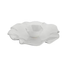 White Ruffle 5.5"-15" Bowls | Crate & Barrel Canada