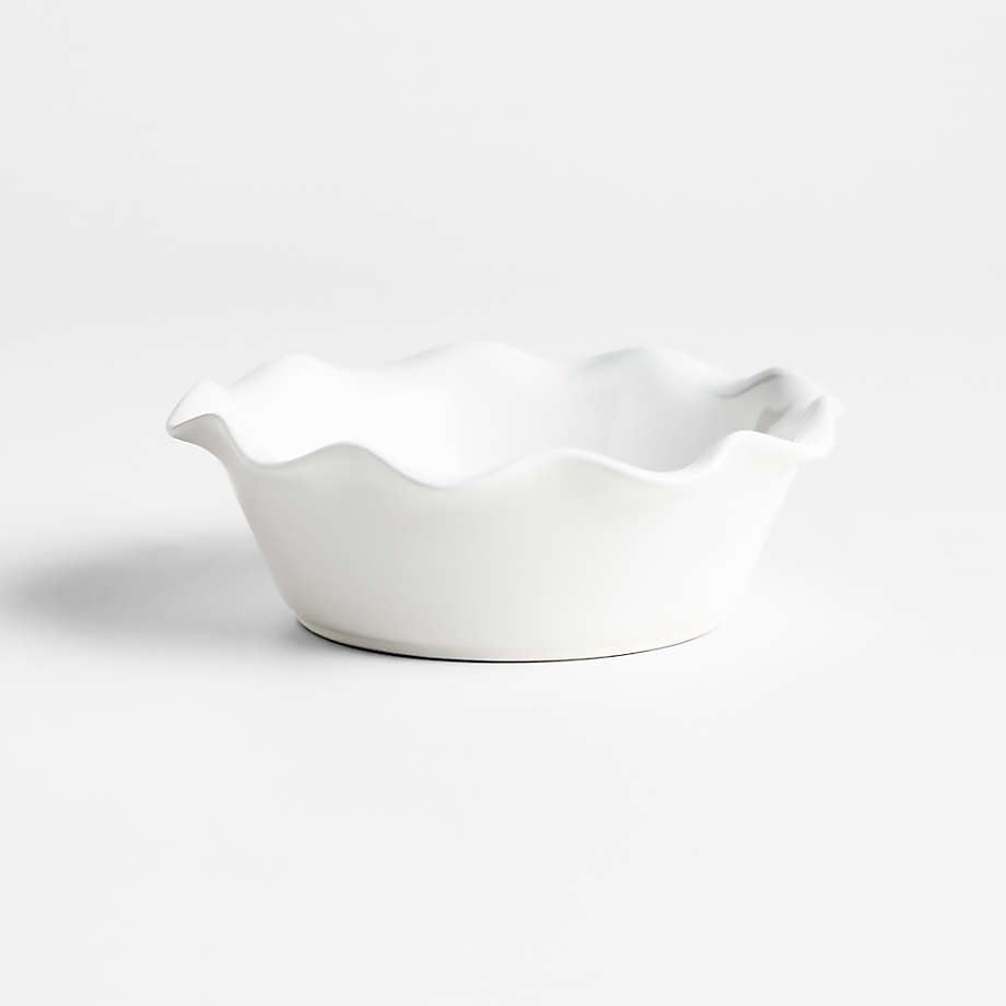 Ruffled Individual Pie Dish Crate Barrel ruffled-individual-pie-dish-crate-barrel