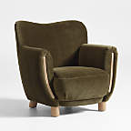 Rumford Accent Chair by Jake Arnold + Reviews | Crate & Barrel