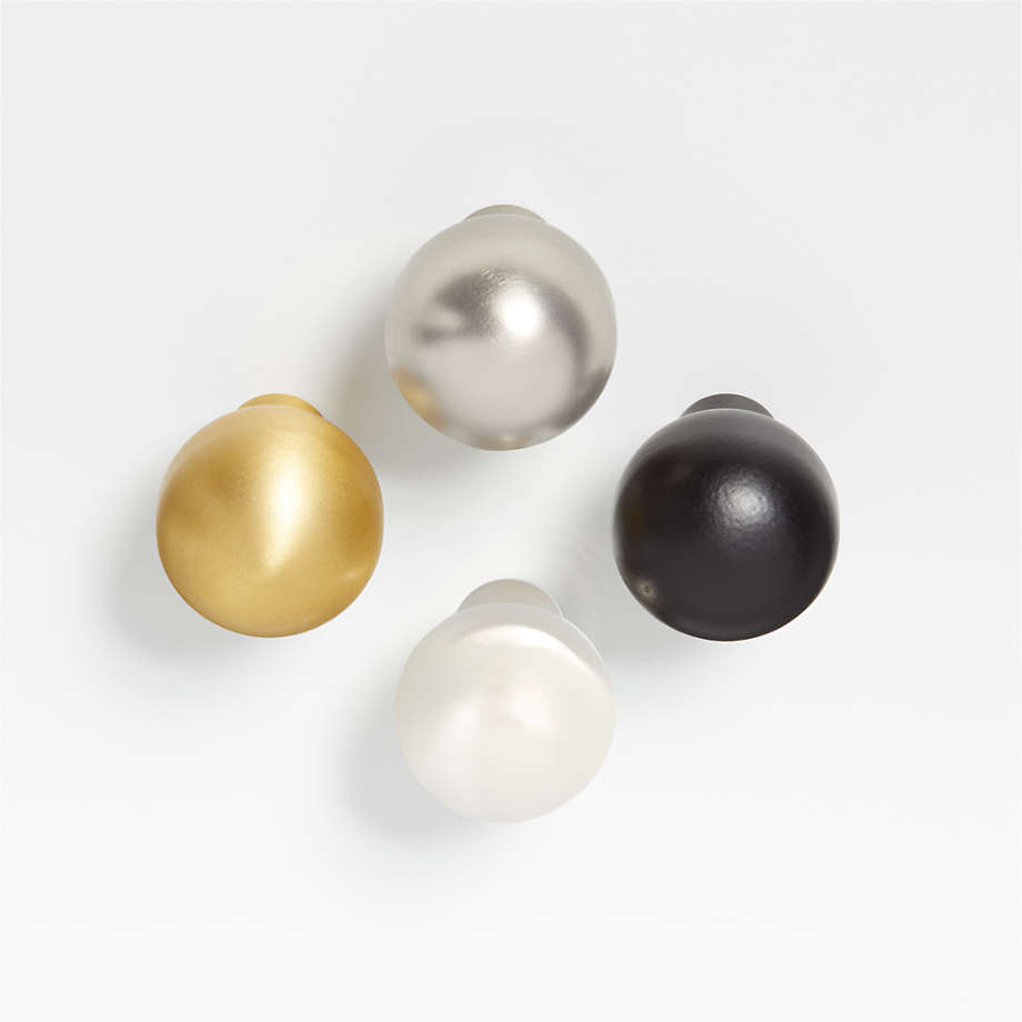Rune Round Knobs | Crate & Barrel