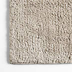 Rylan Organic Cotton Natural Taupe Bath Mat 24"x60" + Reviews | Crate ...