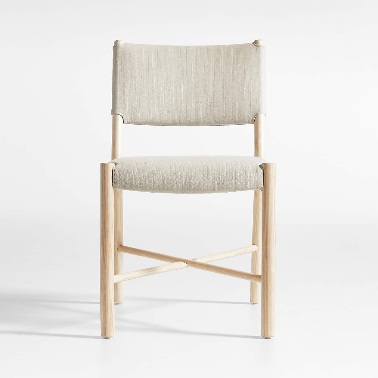 Ryman Upholstered Wood Dining Chair | Crate & Barrel