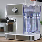 Capresso Cafe TS Touchscreen White Espresso Machine | Crate & Barrel