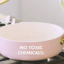 GreenPan Reserve Blush Pink 10-Piece Non-Stick Ceramic Cookware Set ...