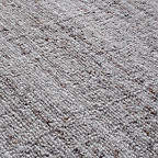 Rimini Wool Loop Steel Blue Area Rug 9'x12' + Reviews | Crate & Barrel