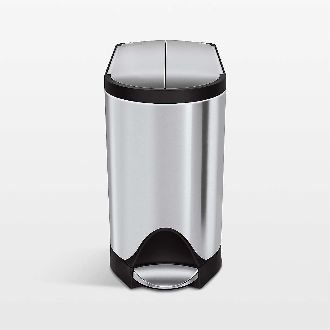 simplehuman Trash Cans, Soap Dispensers & Mirrors | Crate & Barrel
