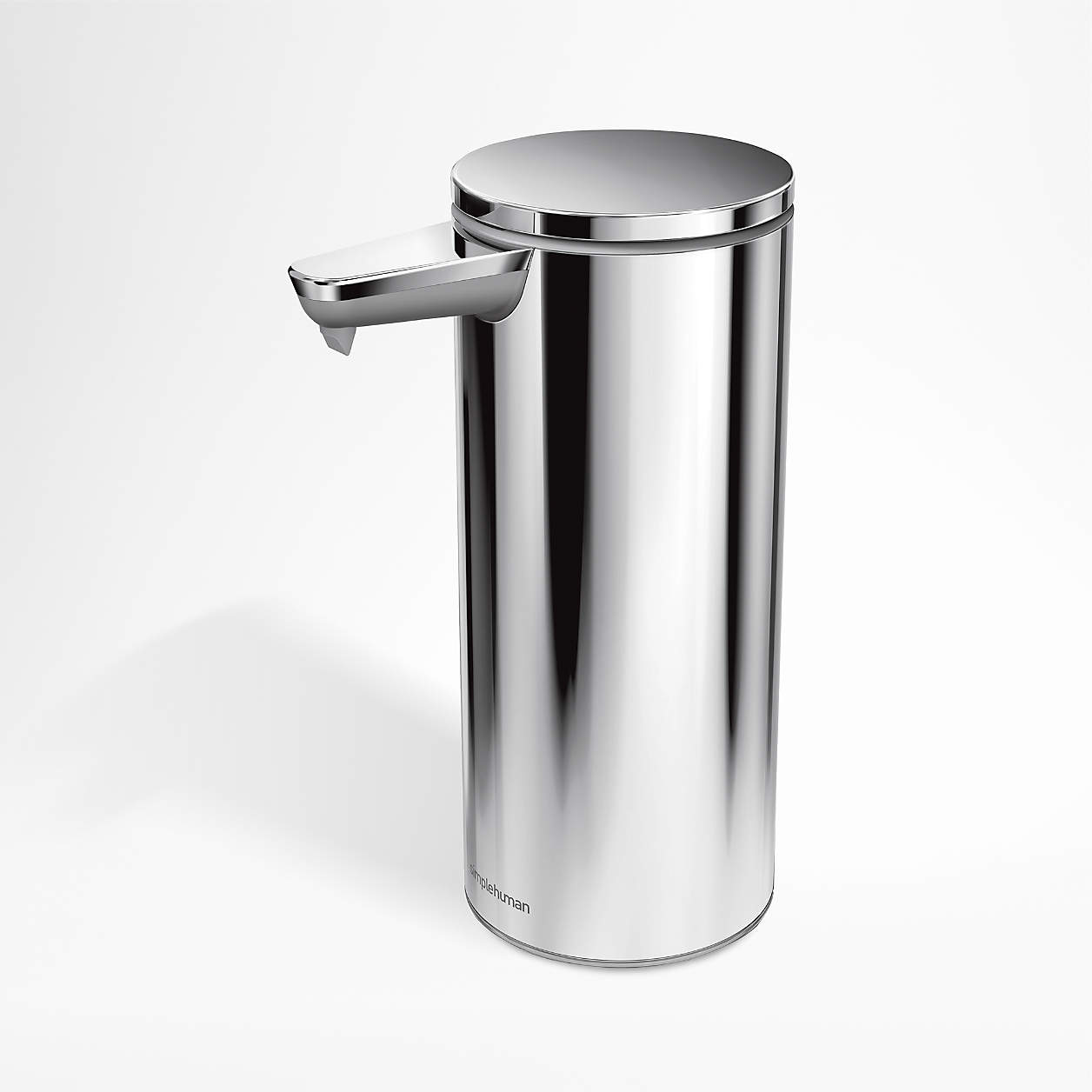 simplehuman Stainless Steel Rechargeable Sensor Pump 9-oz. Liquid Soap ...