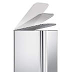 simplehuman Brushed Metal Bathroom Trash Can + Reviews | Crate & Barrel